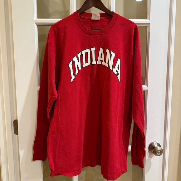 Steve & Barry's | Shirts | Vintage Indiana University Steve Barrys Long ...